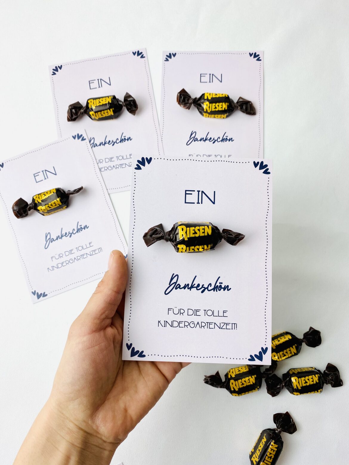 Ein "RIESEN" Dankeschön für die tolle Kindergartenzeit - Karte ⋆ ...